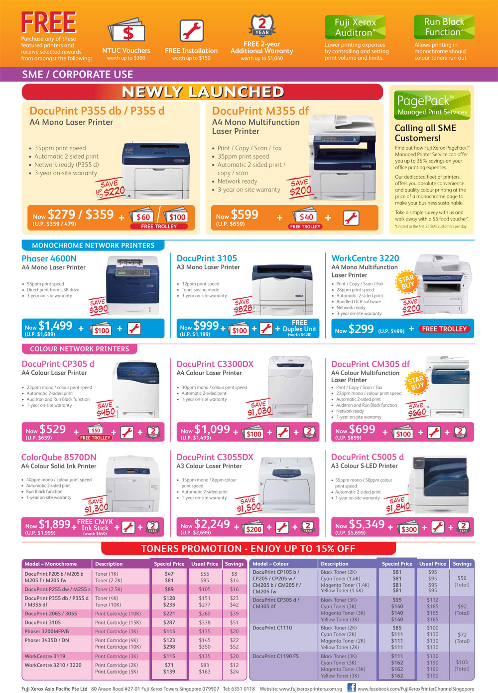 Fuji Xerox - Page 2 Brochures from Comex Singapore on Tech Show Portal ...
