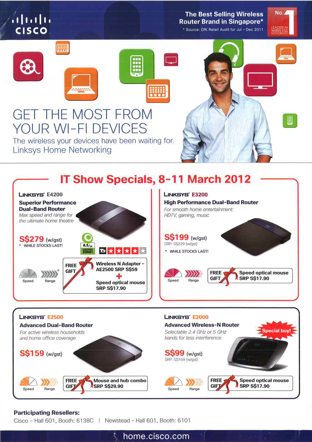 Cisco - Page 1 Brochures from IT Show 2012 Singapore on Tech Show ...