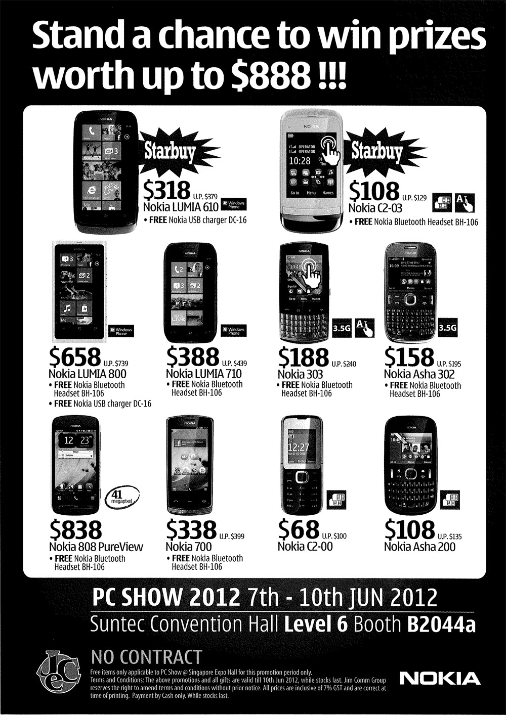 Nokia - Page 2 Brochures from PC Show 2012 Singapore on Tech Show Portal - HardwareZone.com.sg