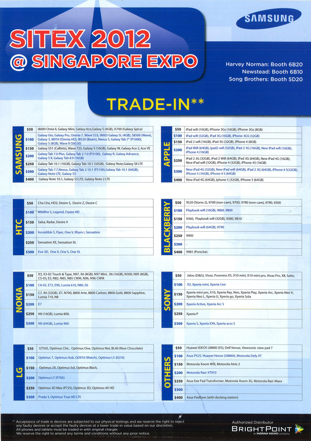 Samsung Tablets - Page 2 Brochures from Sitex 2012 Singapore on Tech ...