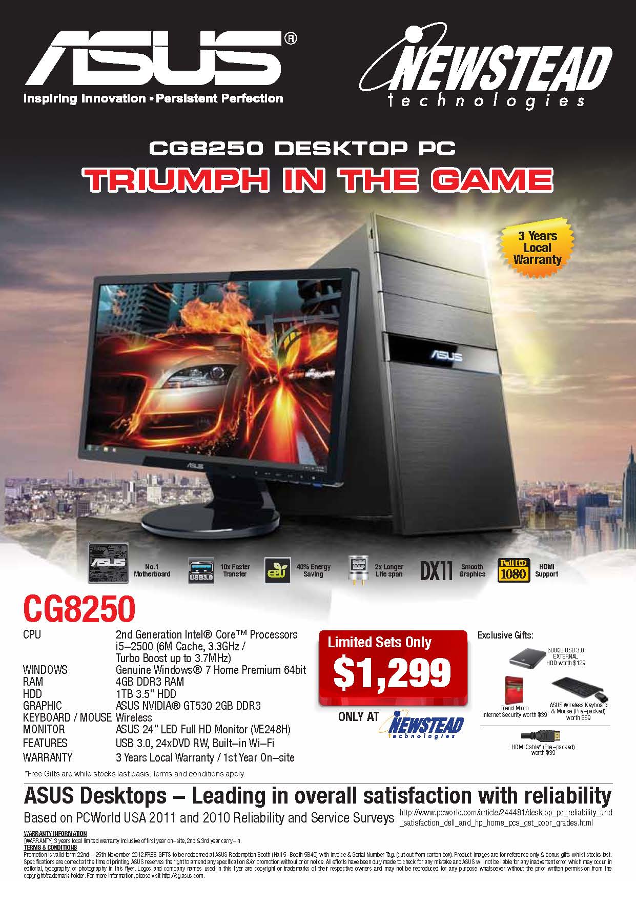 ASUS desktop PC - Page 1 Brochures from Sitex 2012 Singapore on Tech ...