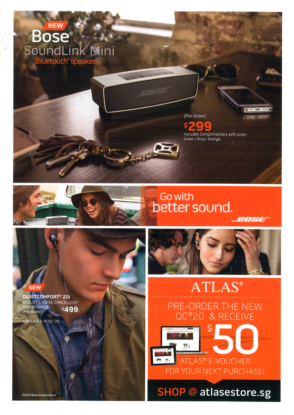Bose headphones, speakers - page 2 Brochures from Comex Singapore on ...