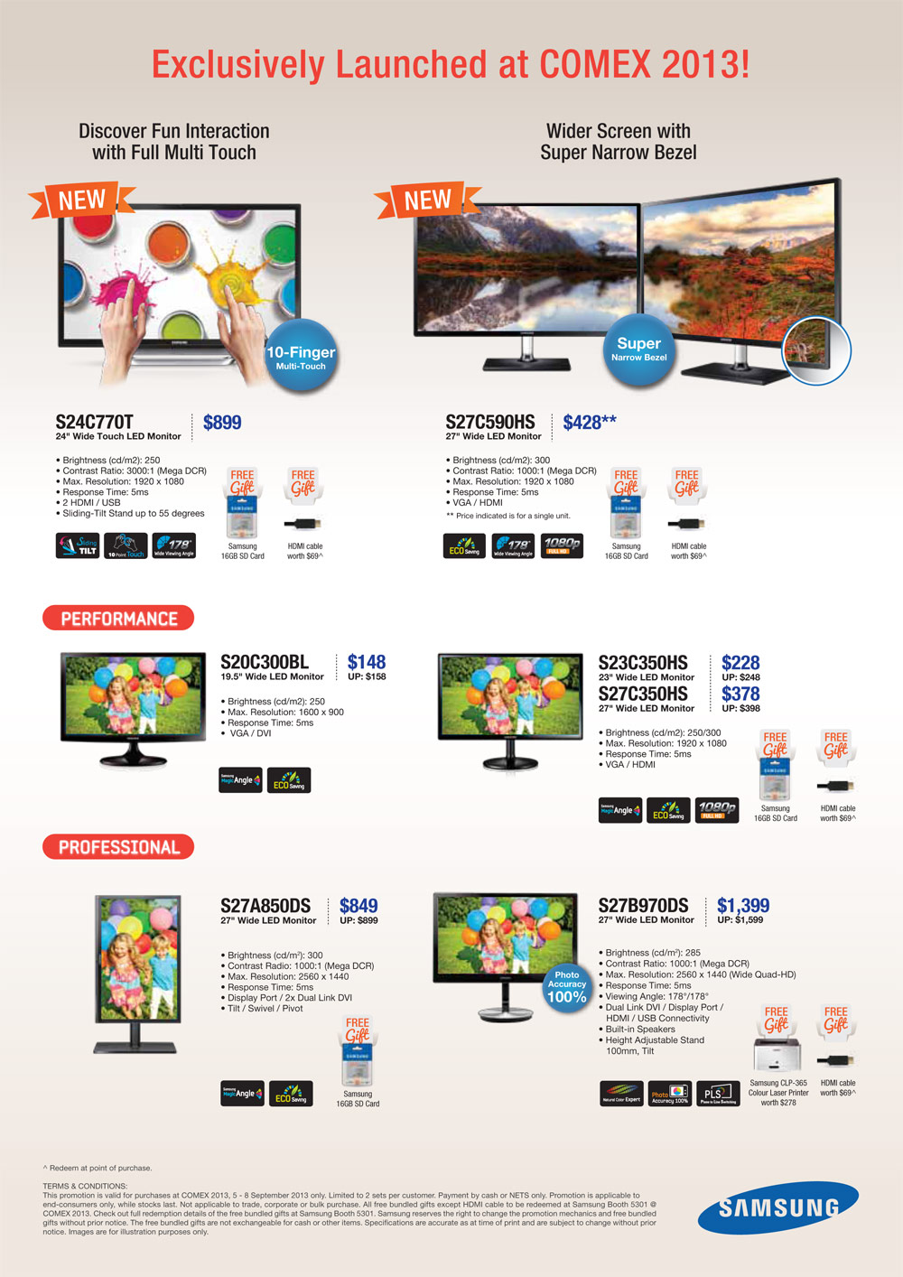 Samsung monitors - page 2 Brochures from Comex Singapore on Tech Show ...