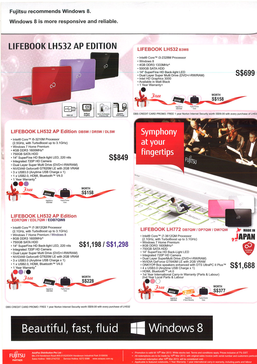 Fujitsu - page 2 Brochures from IT Show 2013 Singapore on Tech Show ...