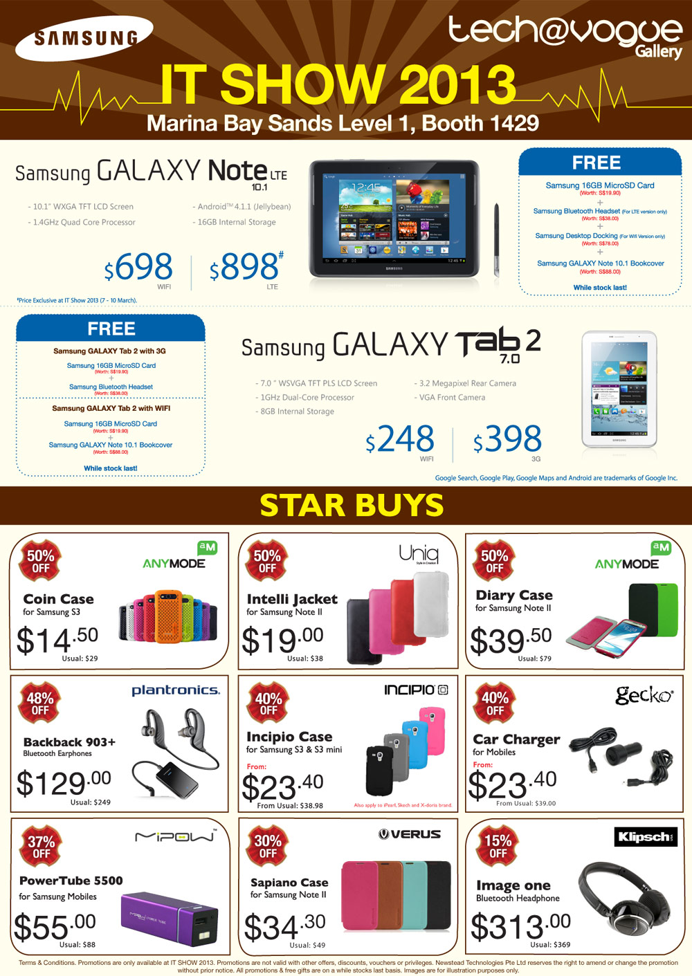 Samsung Tablets - Tech@Vogue Brochures from IT Show 2013 Singapore on ...