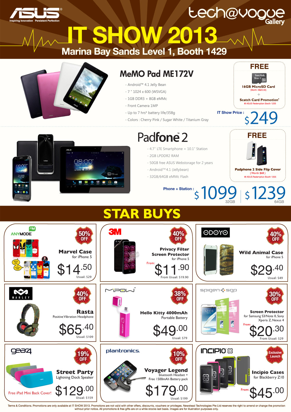 ASUS Tablets - Tech@Vogue Brochures from IT Show 2013 Singapore on Tech ...