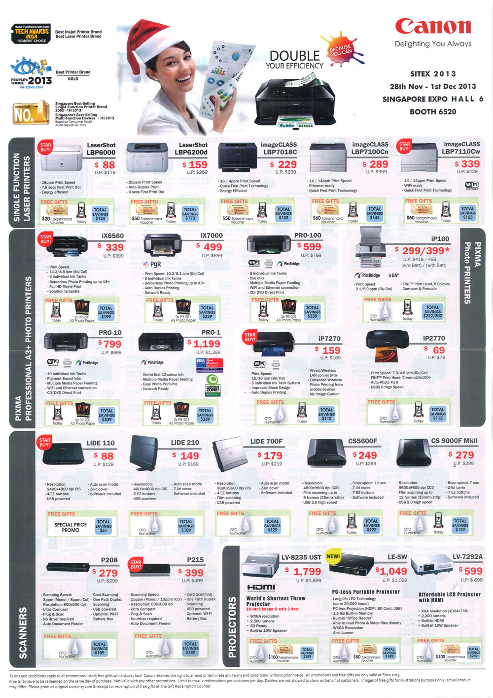 Canon printers - page 2 Brochures from Sitex 2013 Singapore on Tech ...