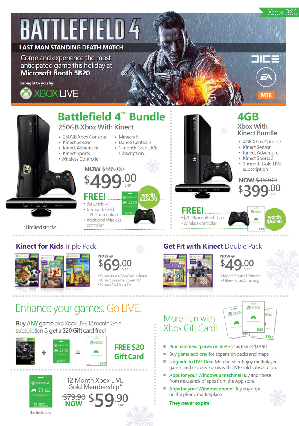 Microsoft Xbox Brochures from Sitex 2013 Singapore on Tech Show Portal ...