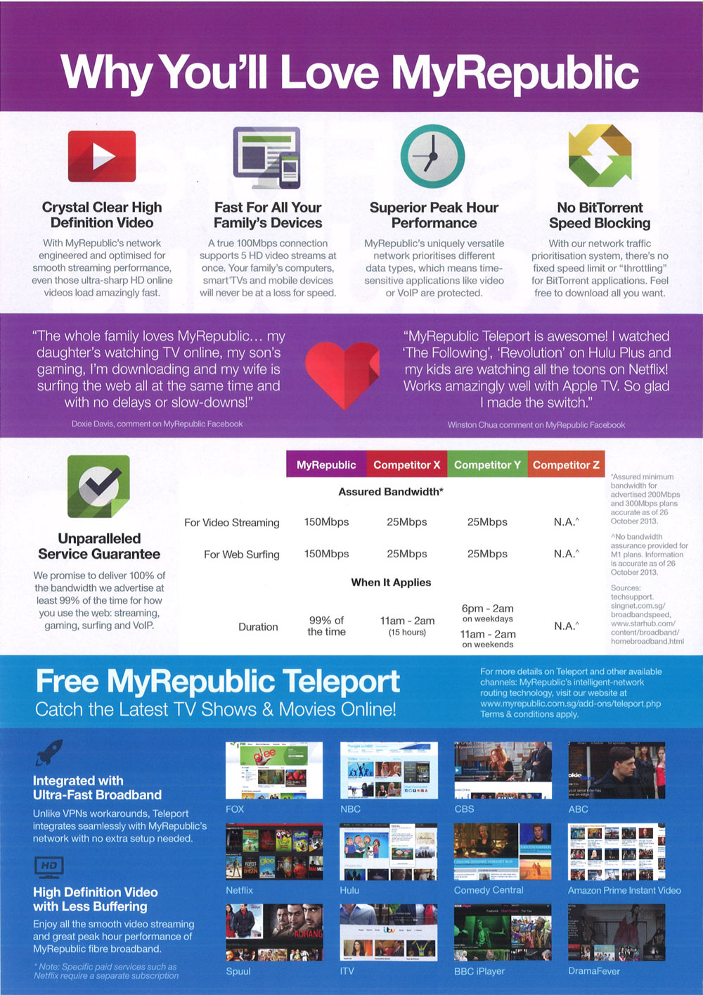 MyRepublic - page 4 Brochures from Sitex 2013 Singapore on Tech Show ...