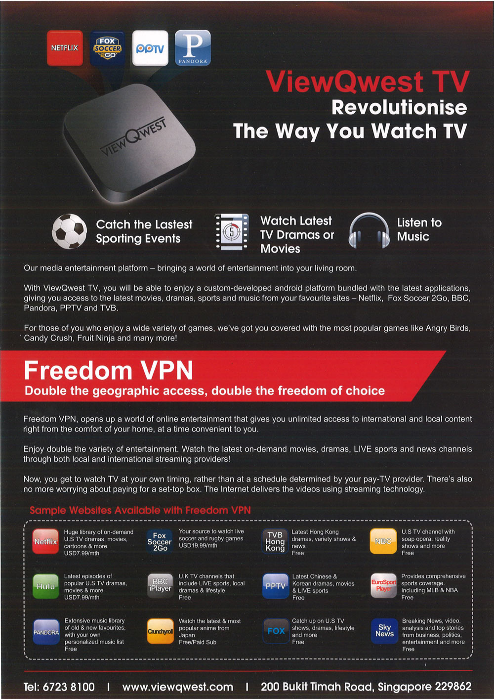 ViewQwest - page 3 Brochures from Sitex 2013 Singapore on Tech Show ...