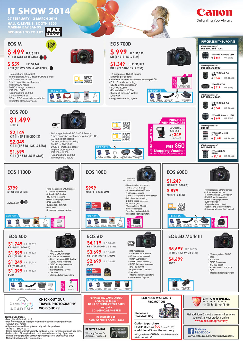 Canon cameras - page 2 Brochures from IT Show 2014 Singapore on Tech ...