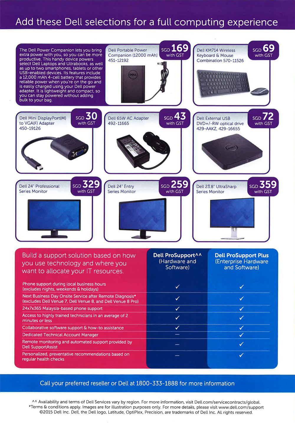 Dell accessories Brochures from COMEX 2015 Singapore on Tech Show ...