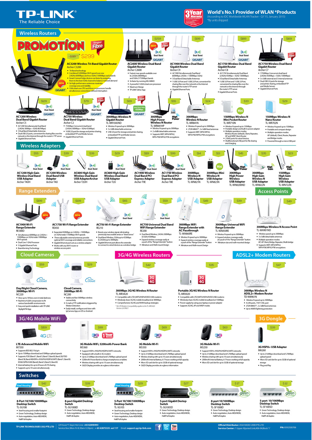 TP-Link - page 2 Brochures from COMEX 2015 Singapore on Tech Show ...