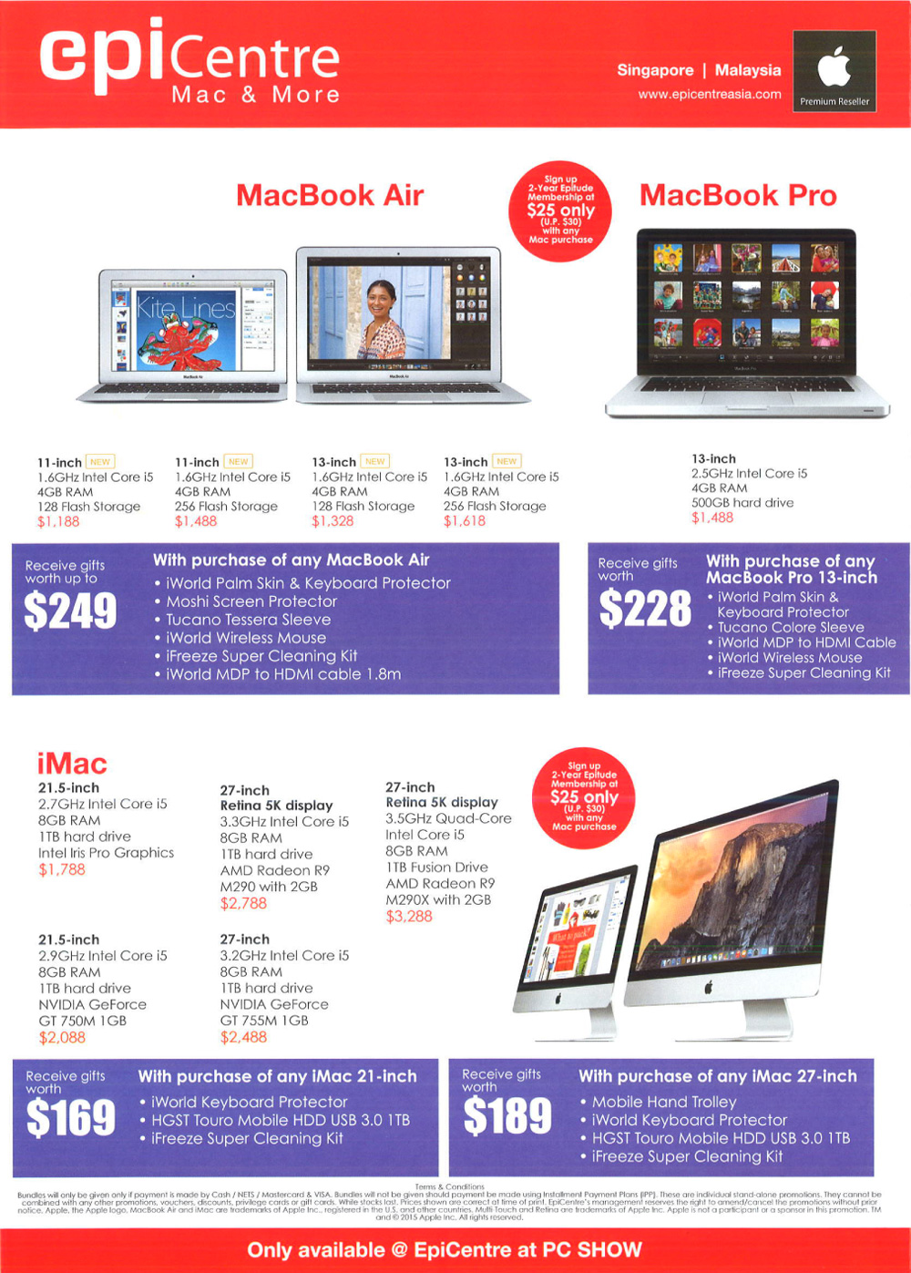 EpiCentre - Apple notebooks, desktops Brochures from PC Show 2015 ...