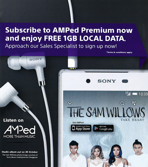 Singtel AMPed promo Brochures from SITEX 2015 Singapore on Tech Show ...