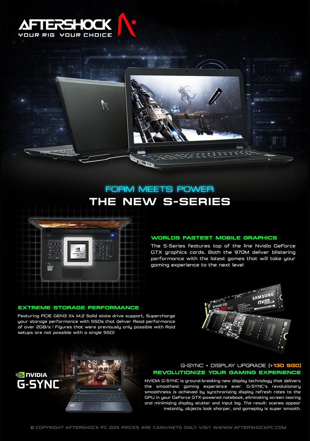 Aftershock S Series Brochures from SITEX 2015 Singapore on Tech Show ...