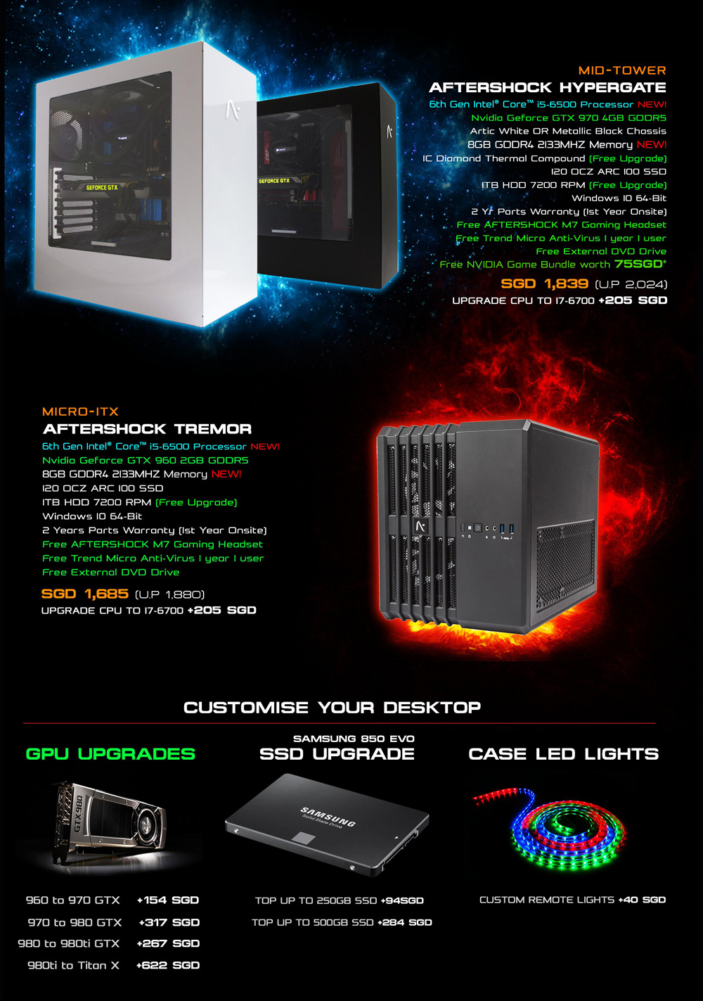 Aftershock Hypergate, Tremor Brochures from SITEX 2015 Singapore on ...
