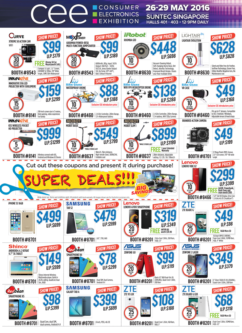 CEE Deals Brochures from CEE Show 2016 Singapore on Tech Show Portal ...