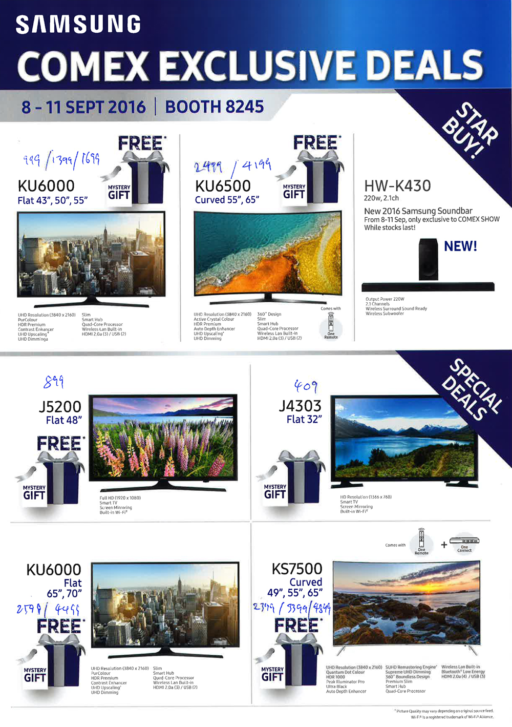 Samsung TV, AV - page 2 Brochures from COMEX 2016 Singapore on Tech ...