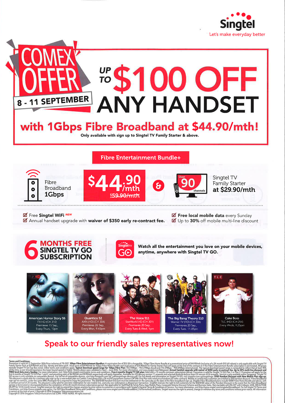 Singtel - page 1 Brochures from COMEX 2016 Singapore on Tech Show ...