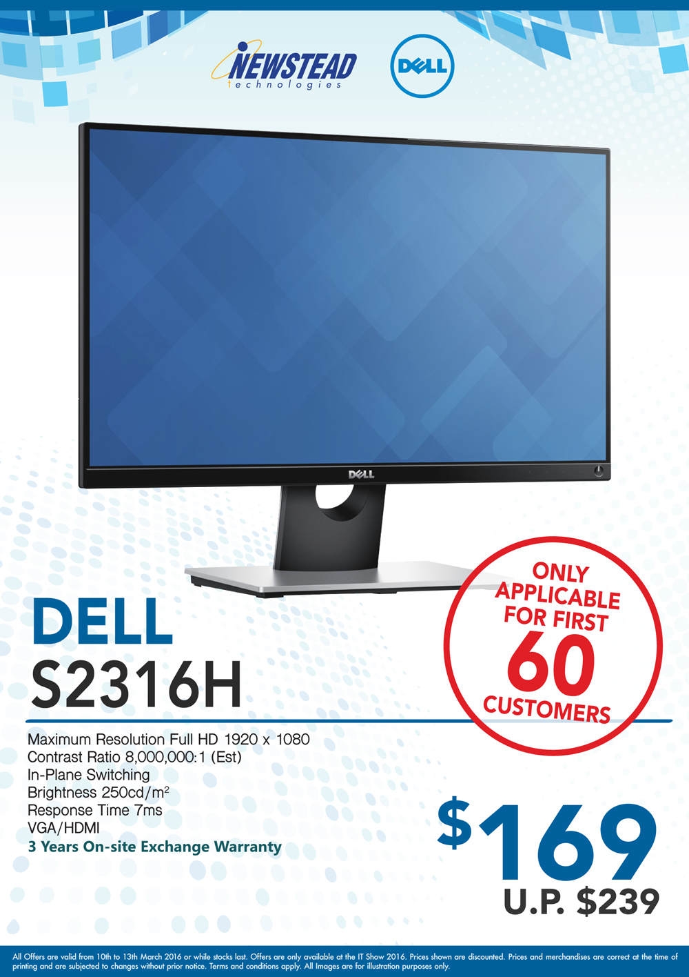Dell Monitors @ Newstead - Pg 1 Brochures from IT Show 2016 Singapore ...