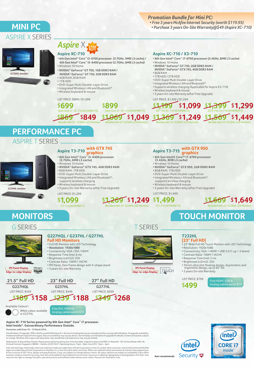 Acer - page 5 Brochures from IT Show 2016 Singapore on Tech Show Portal ...