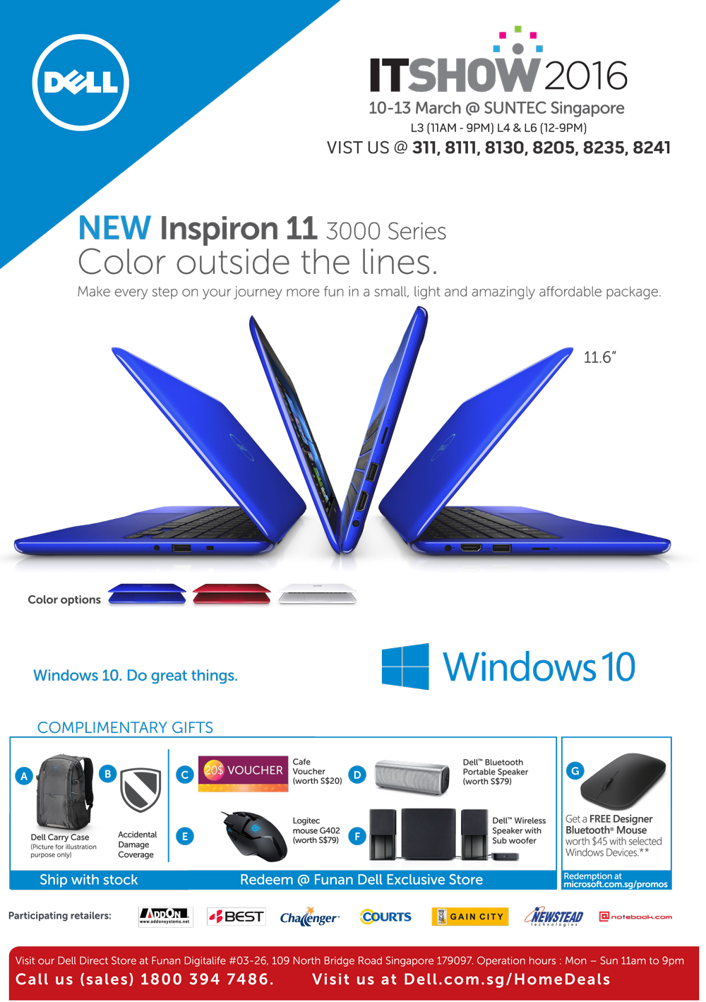 Dell - Pg 1 Brochures from IT Show 2016 Singapore on Tech Show Portal ...