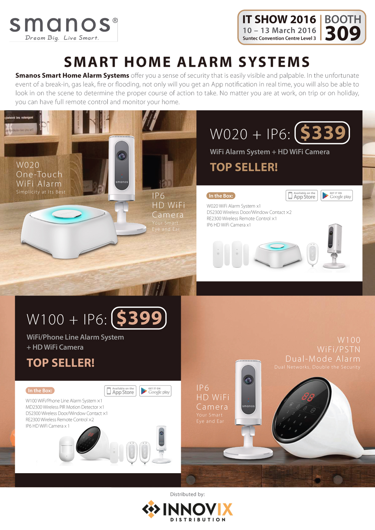 Smanos Smart Home Alarm - Pg 1 Brochures from IT Show 2016 Singapore on ...