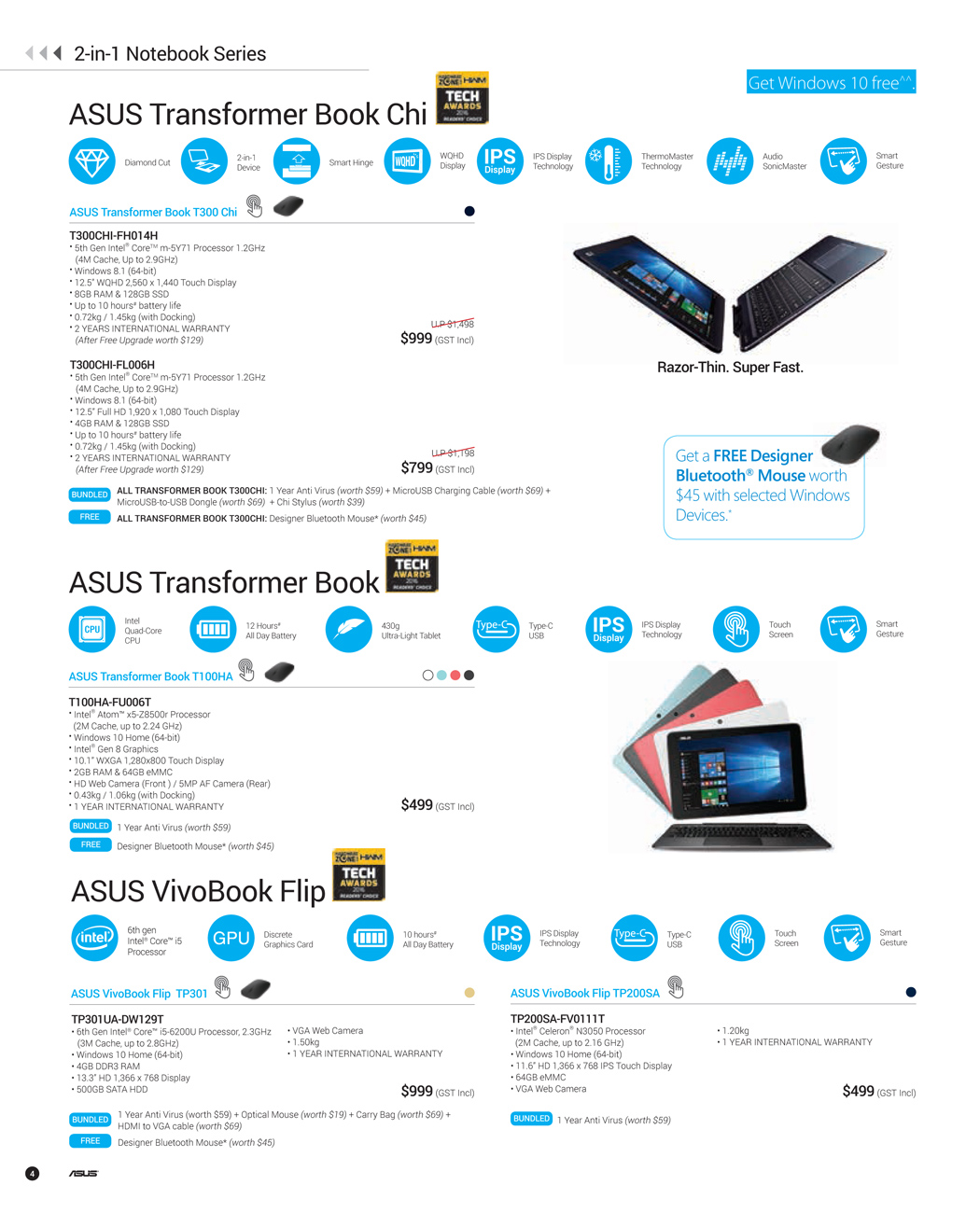 ASUS Product Guide - Pg 04 Brochures from PC Show 2016 Singapore on ...
