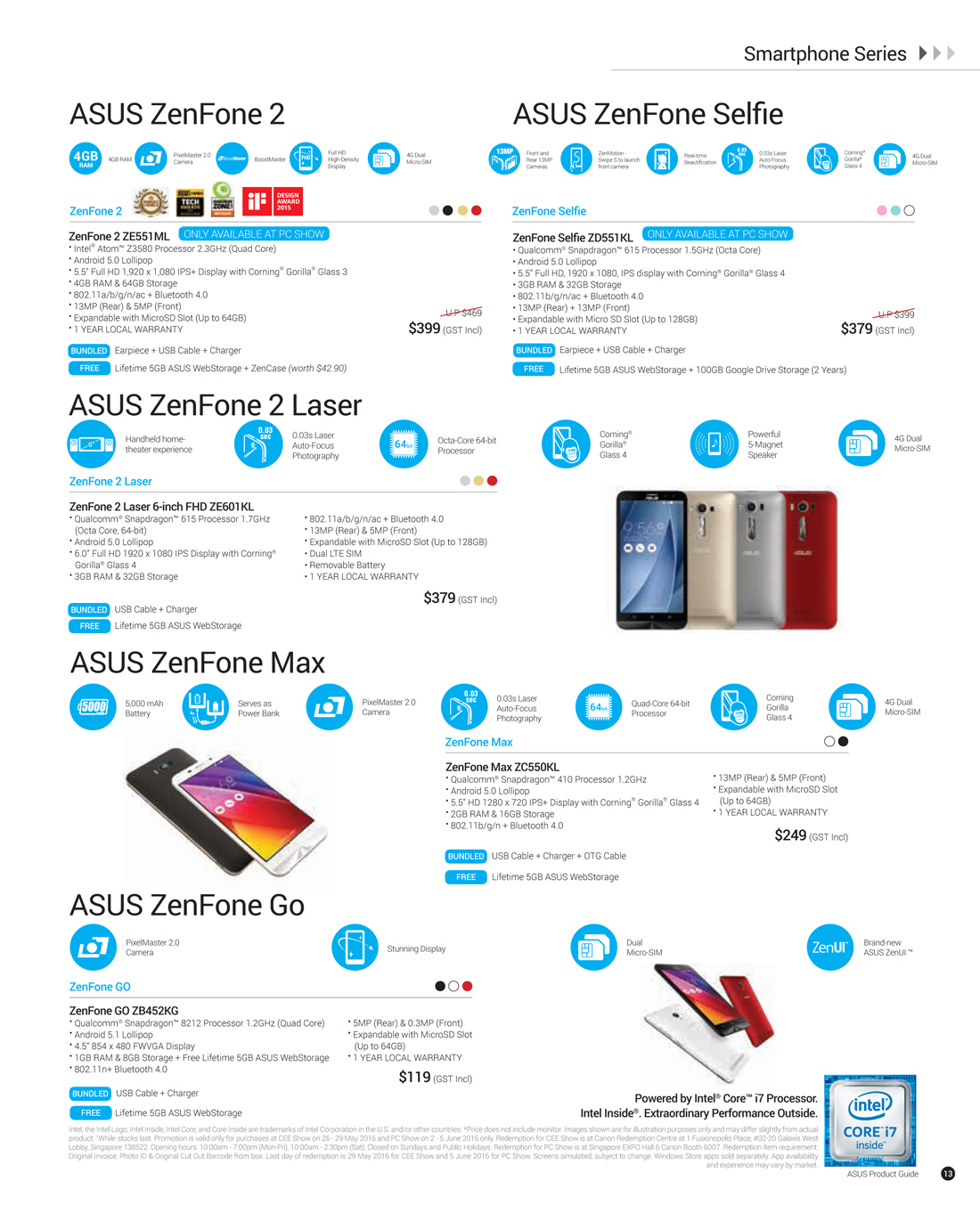 ASUS Product Guide - Pg 13 Brochures from PC Show 2016 Singapore on ...