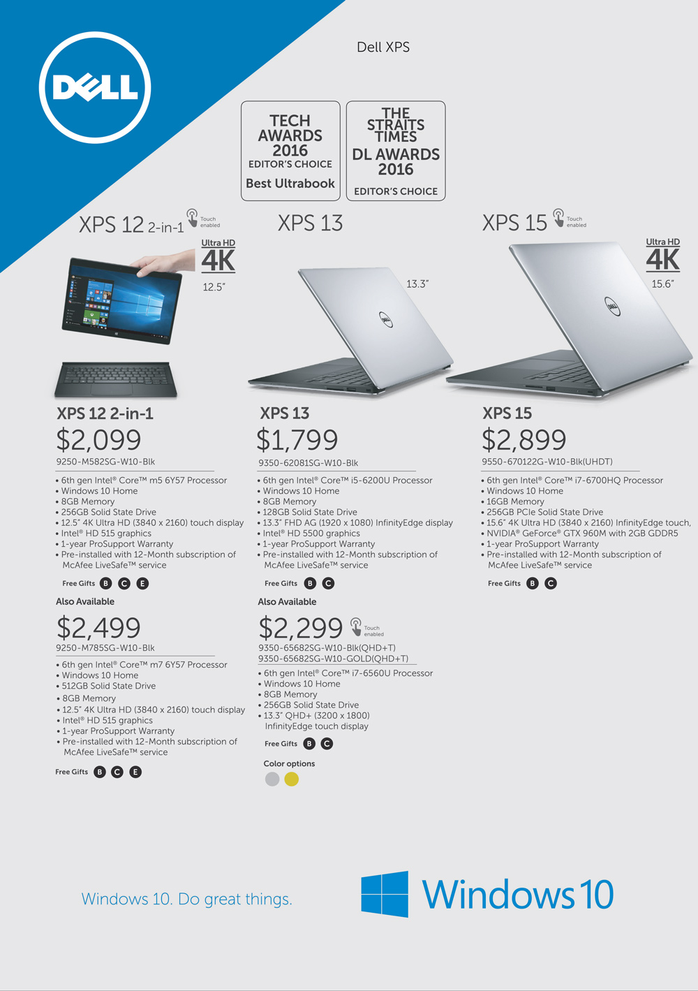 Dell Flyer - Pg 2 Brochures from PC Show 2016 Singapore on Tech Show ...