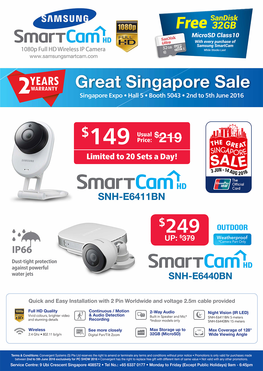 Samsung SmartCam - Pg 1 Brochures from PC Show 2016 Singapore on Tech ...