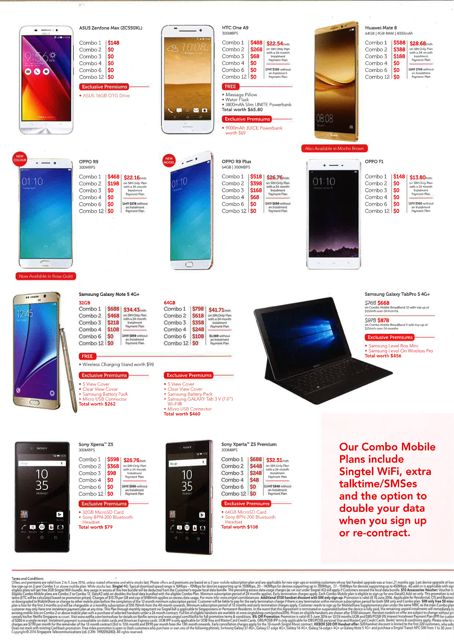 SingTel page 5 Brochures from PC Show 2016 Singapore on Tech Show ...