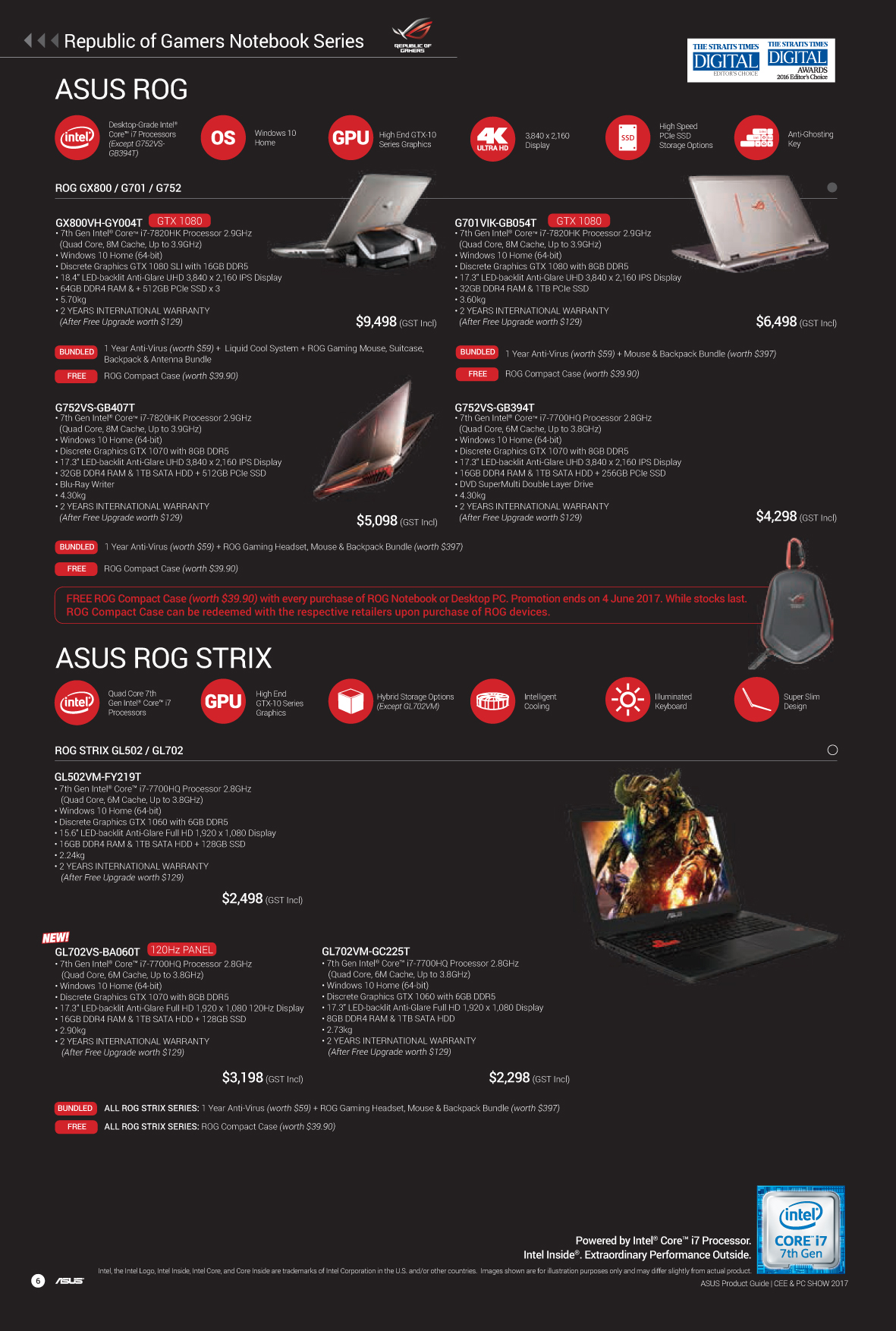 ASUS Product Guide - Pg 06 Brochures from CEE 2017 Singapore on Tech ...