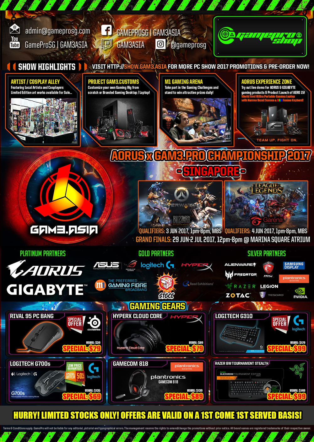GameProSG - Pg 2 Brochures from CEE 2017 Singapore on Tech Show Portal - HardwareZone.com.sg