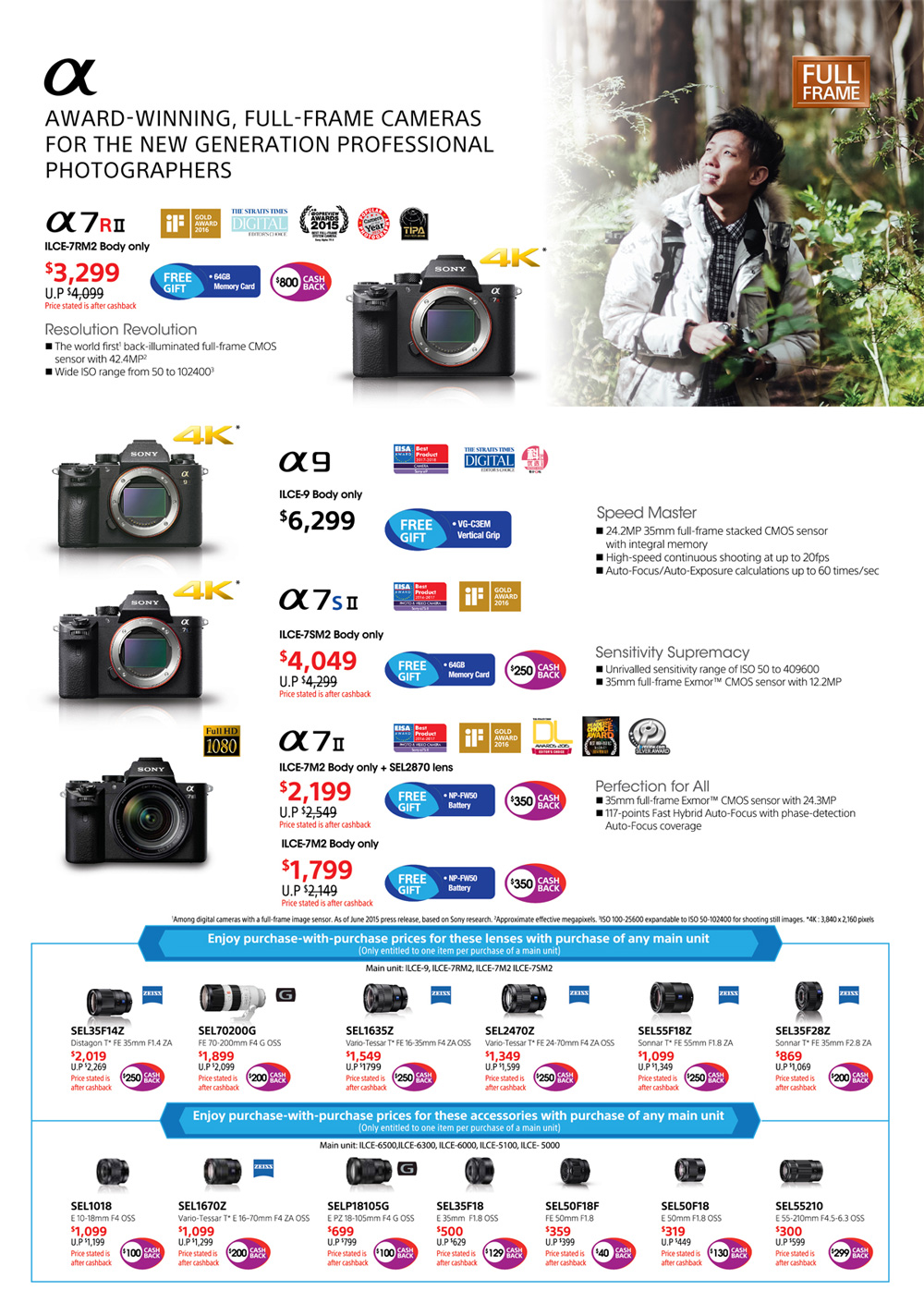 Sony Cameras - Pg 3 Brochures from CEF 2017 Singapore on Tech Show ...