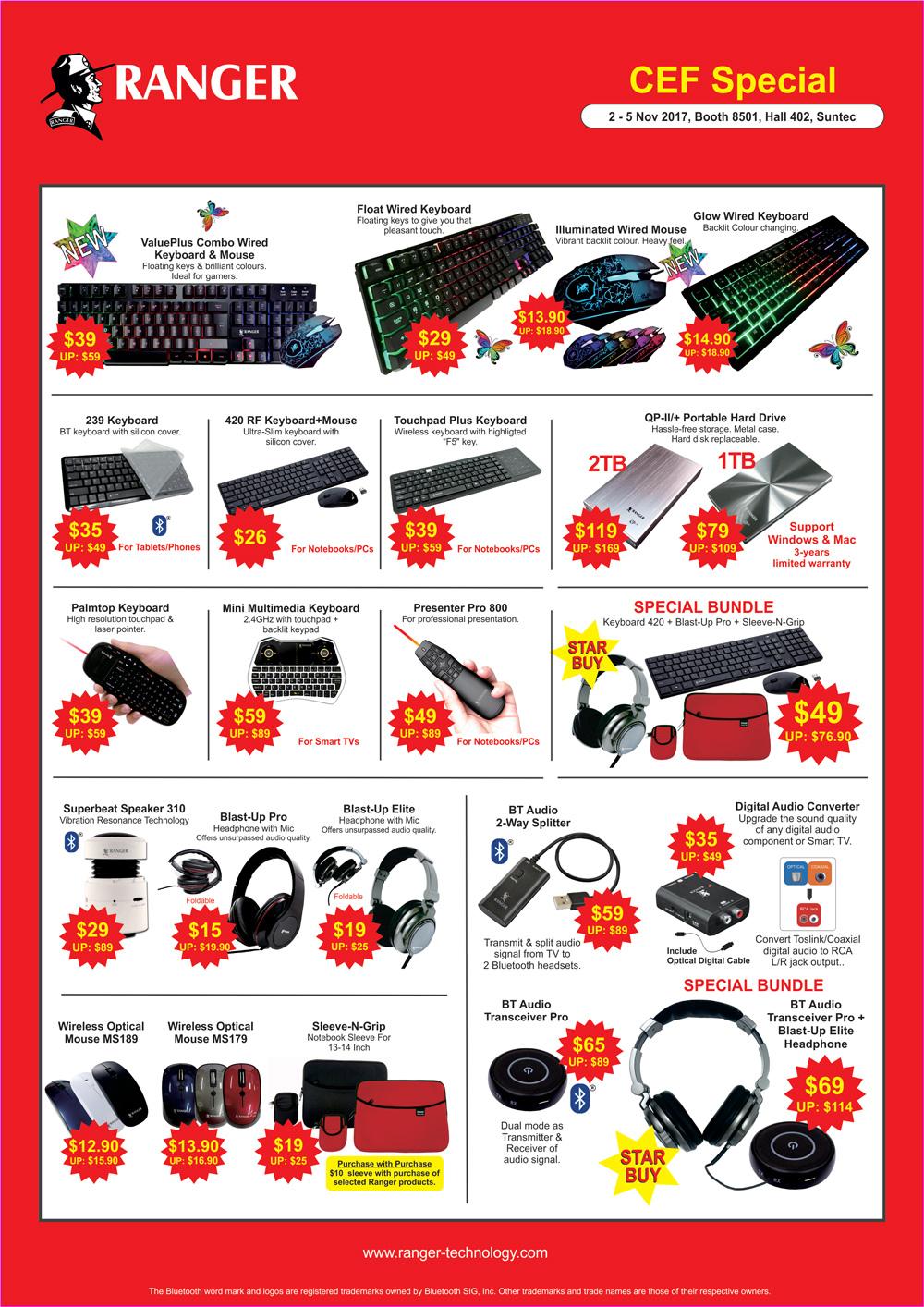 Ranger Brochures from CEF 2017 Singapore on Tech Show Portal ...