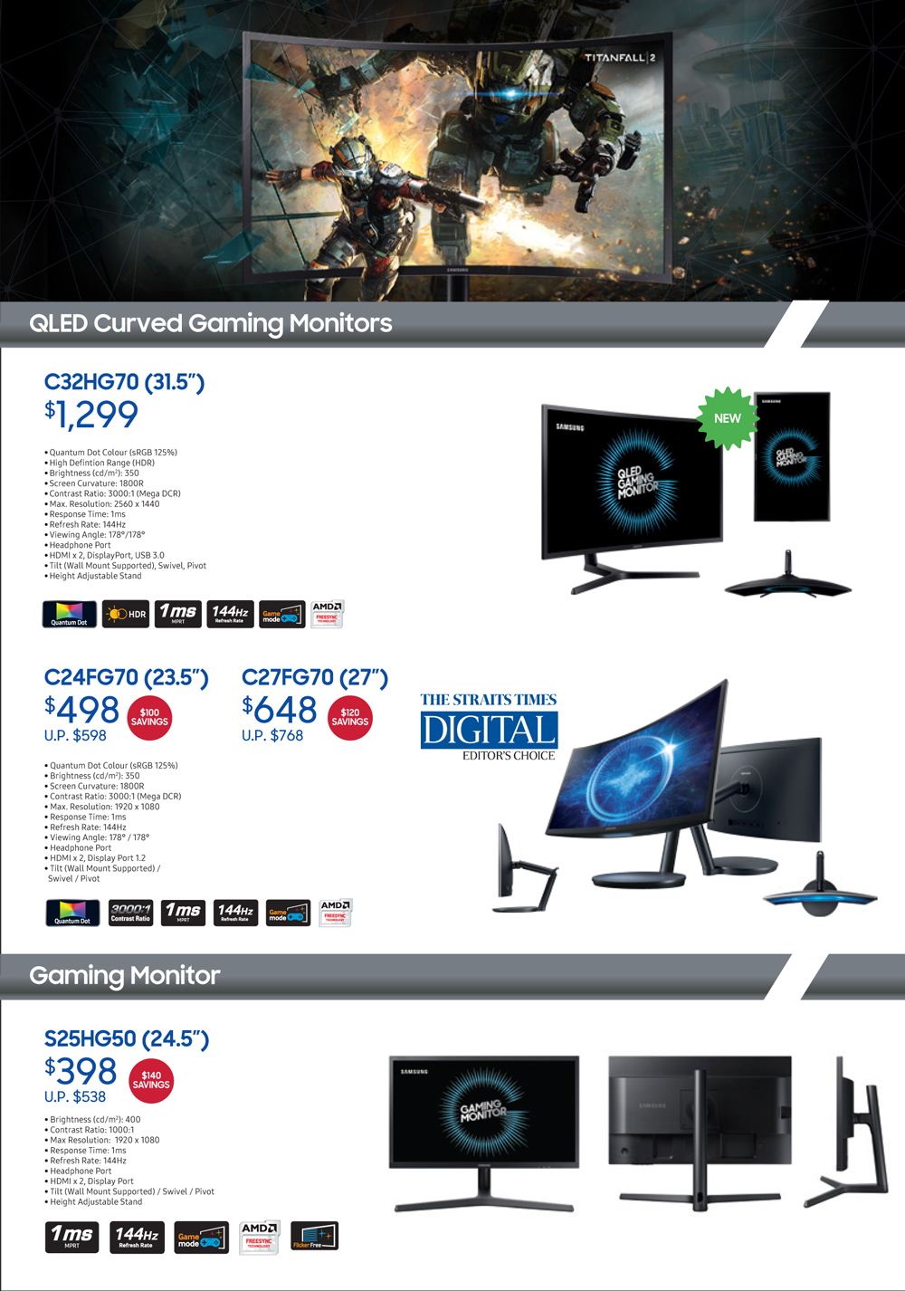 Samsung Monitors - Pg 4 Brochures from COMEX SHOW 2017 Singapore on ...