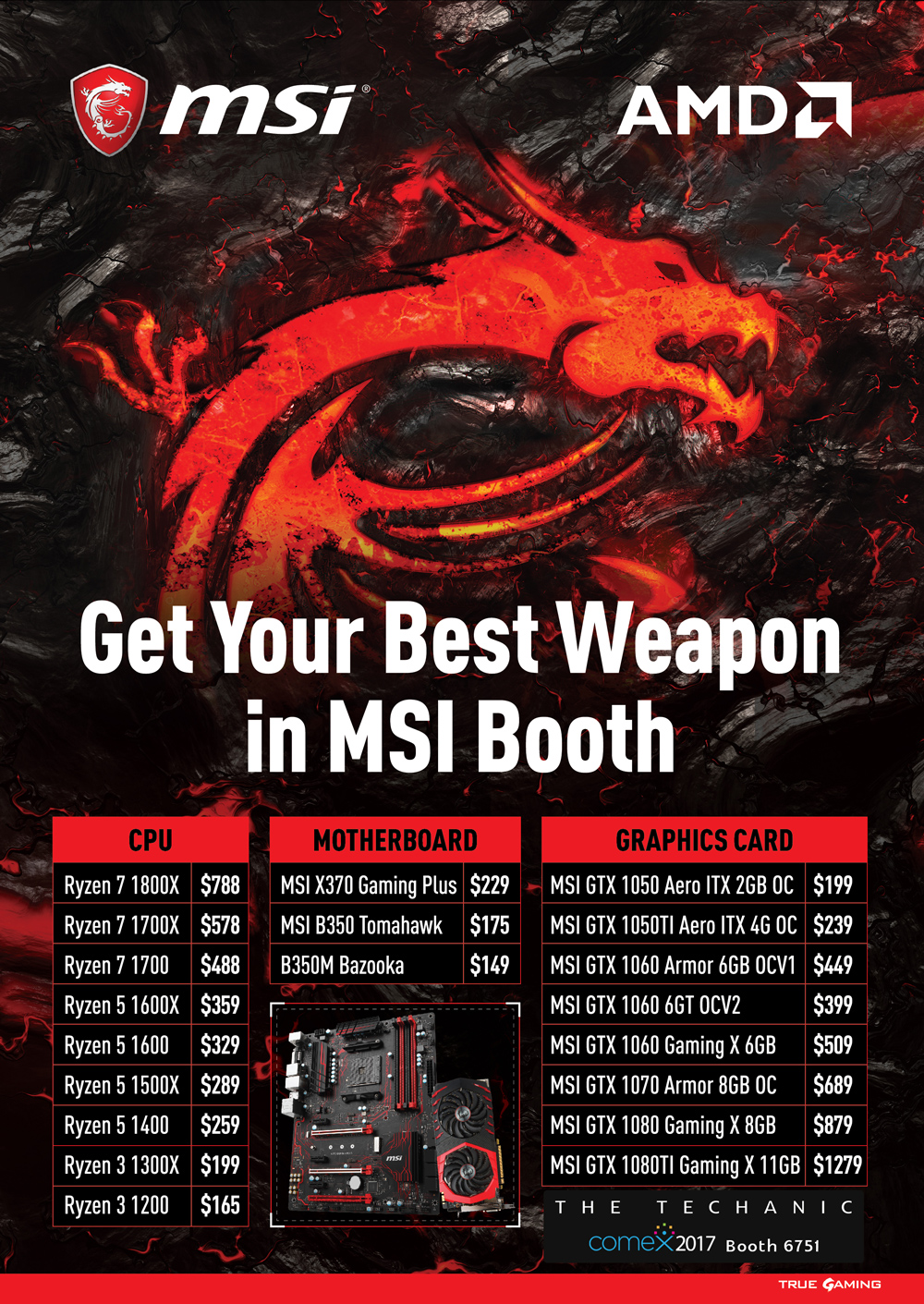 MSI Components - Pg 2 Brochures from COMEX SHOW 2017 Singapore on Tech ...