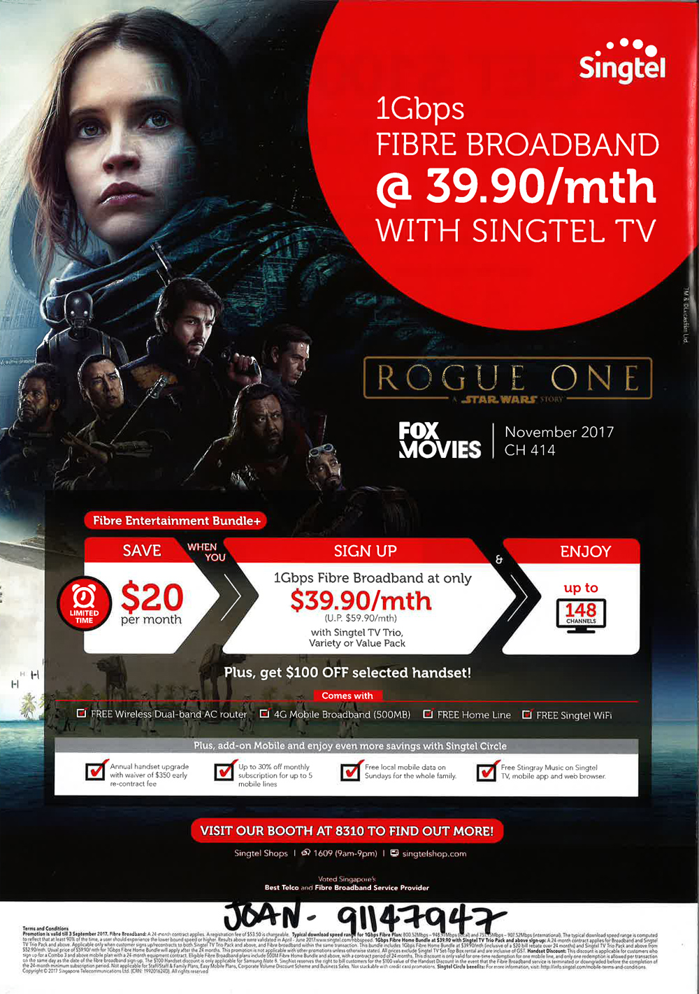 Singtel - page 1 Brochures from COMEX SHOW 2017 Singapore on Tech Show ...