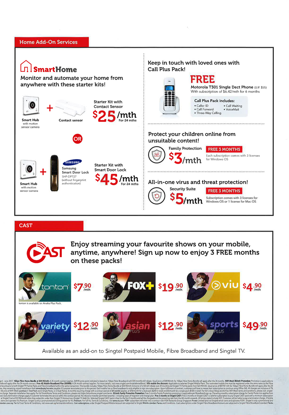 Singtel - page 3 Brochures from COMEX SHOW 2017 Singapore on Tech Show ...
