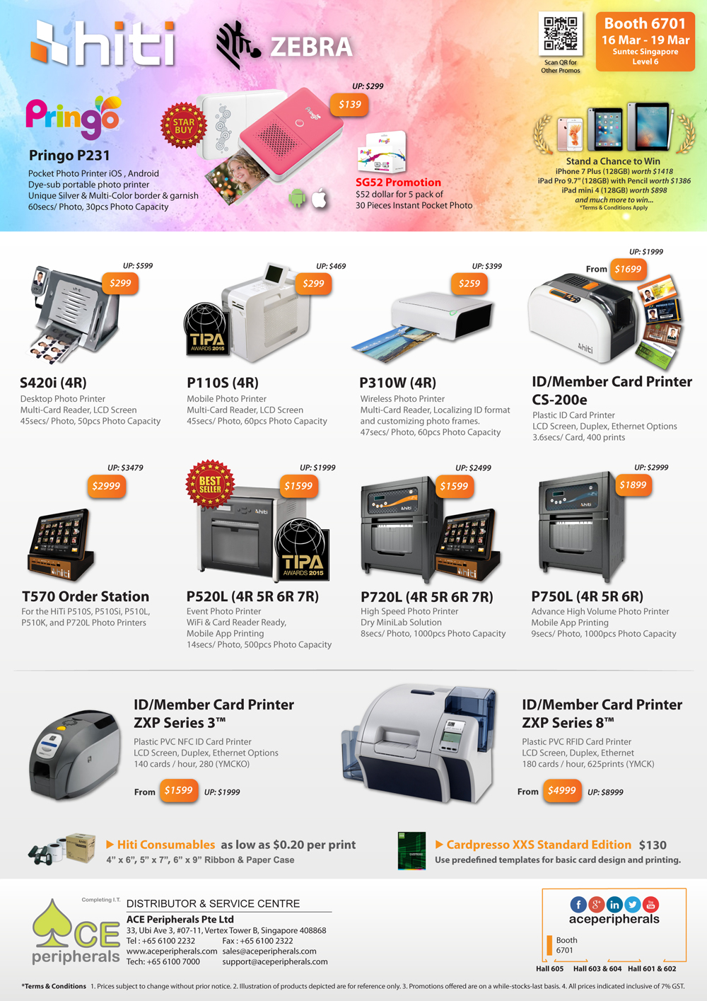 HiT printers Brochures from IT Show 2017 Singapore on Tech Show Portal ...