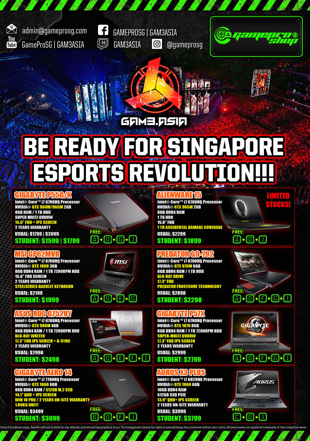 GamePro - Pg 2 Brochures from IT Show 2017 Singapore on Tech Show Portal - HardwareZone.com.sg