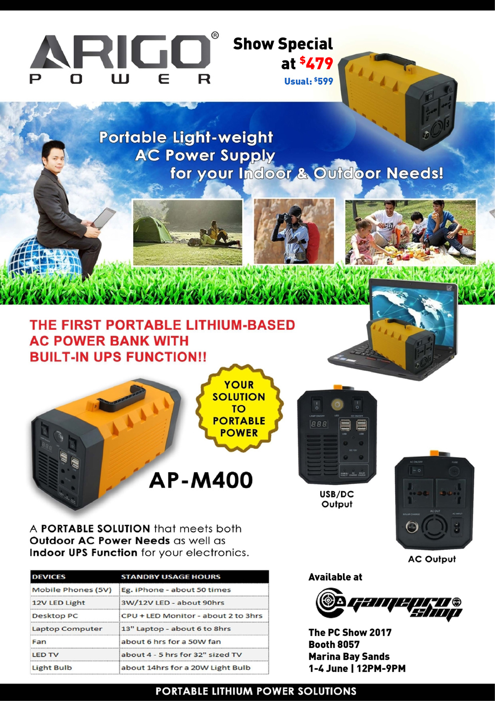 Arigo - Pg 1 Brochures from PC Show 2017 Singapore on Tech Show Portal ...