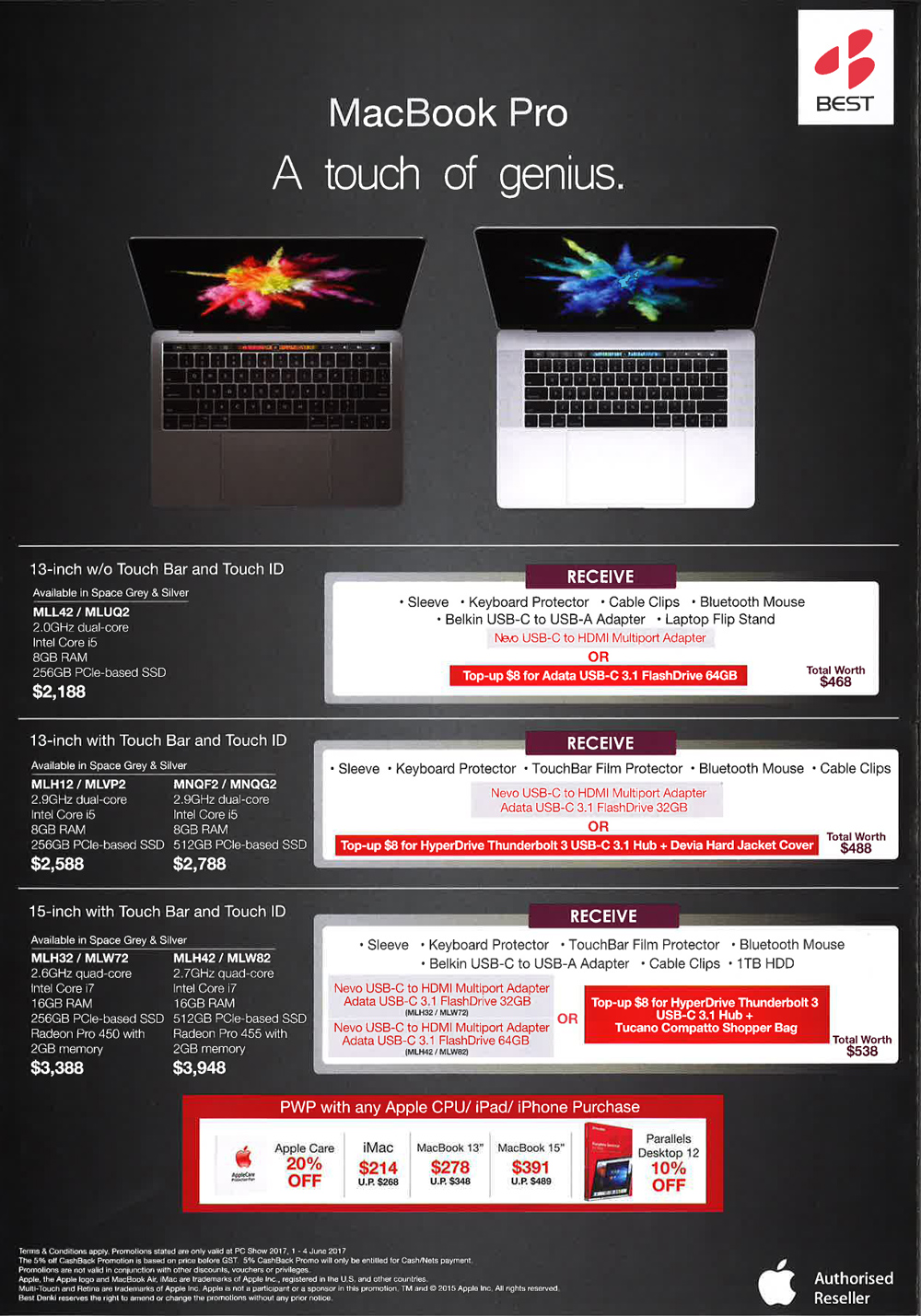 Apple - page 1 Brochures from PC Show 2017 Singapore on Tech Show ...