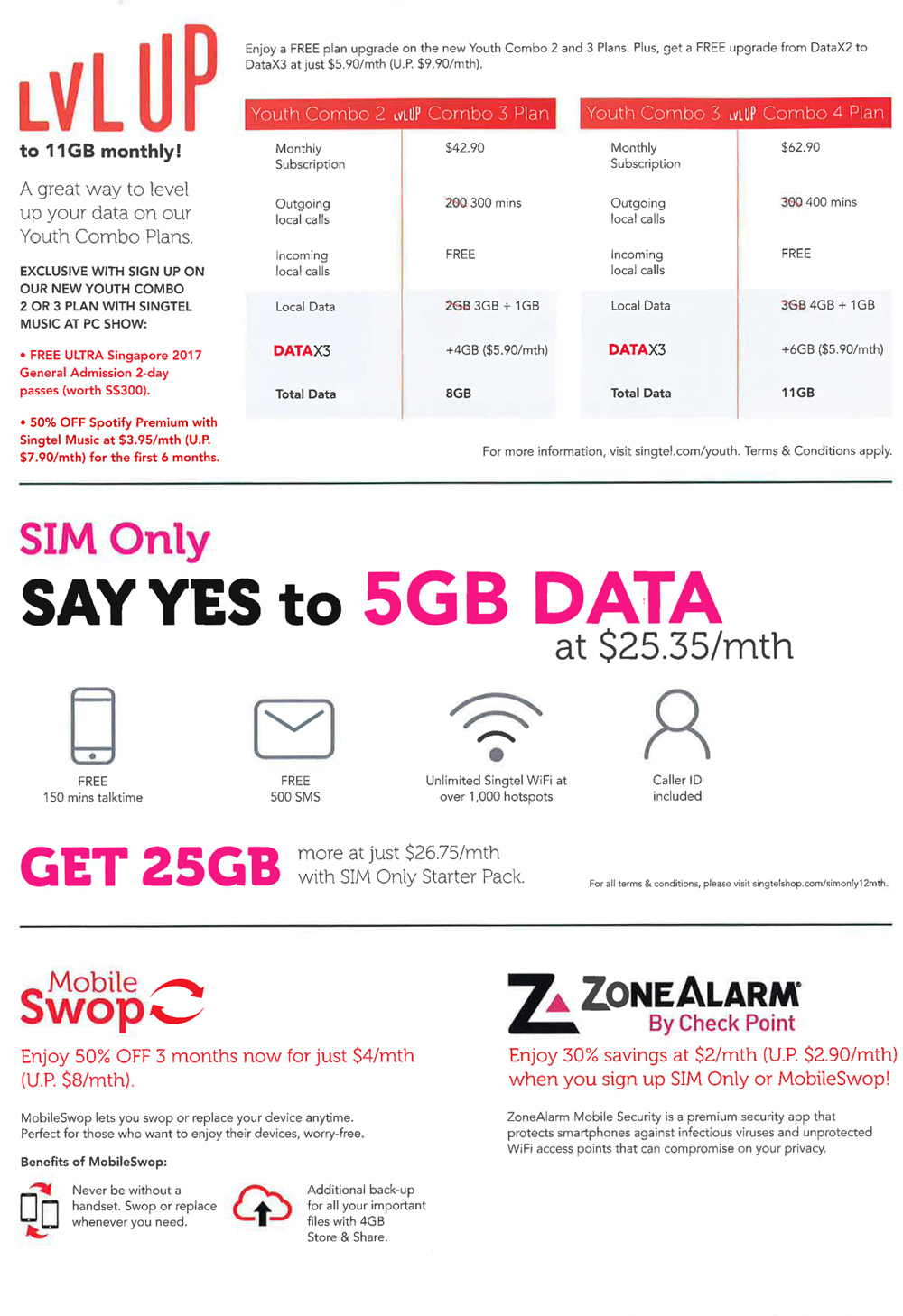 Singtel - page 3 Brochures from PC Show 2017 Singapore on Tech Show ...