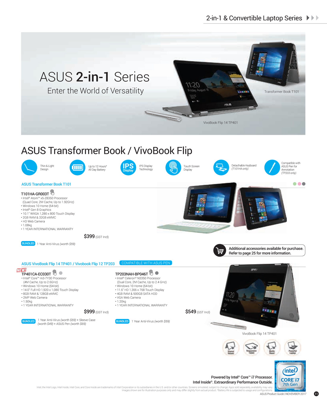 ASUS Nov Product Guide - Pg 11 Brochures from SITEX 2017 Singapore on ...