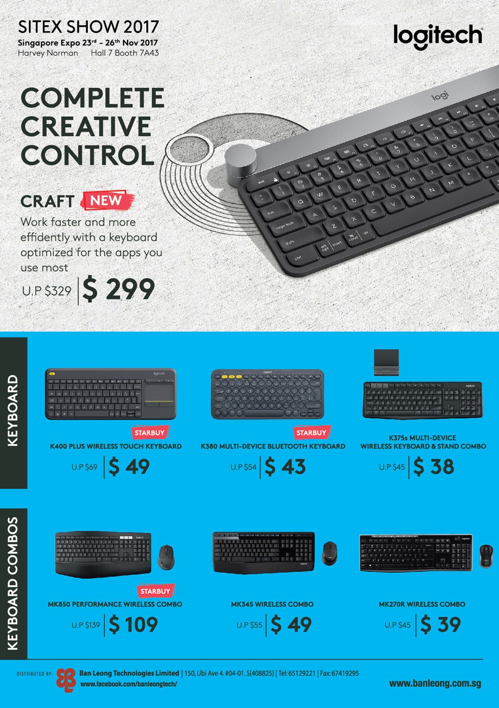 Logitech Input Devices - Pg 2 Brochures from SITEX 2017 Singapore on ...