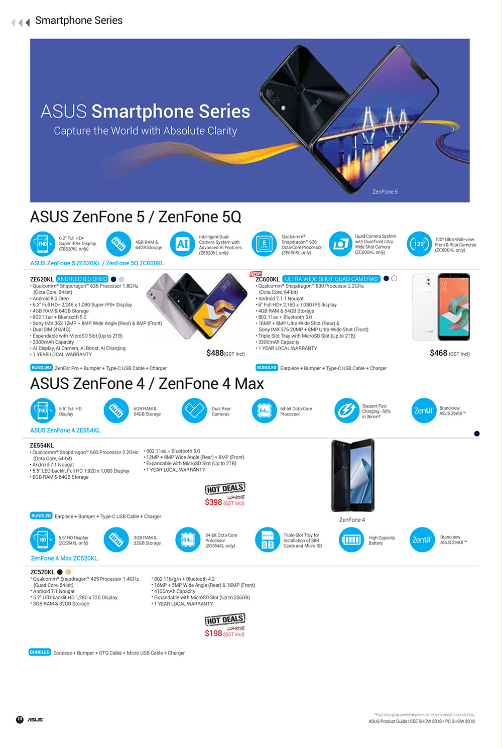 ASUS Product Guide - Pg 10 Brochures from CEE 2018 on Tech Show Portal ...