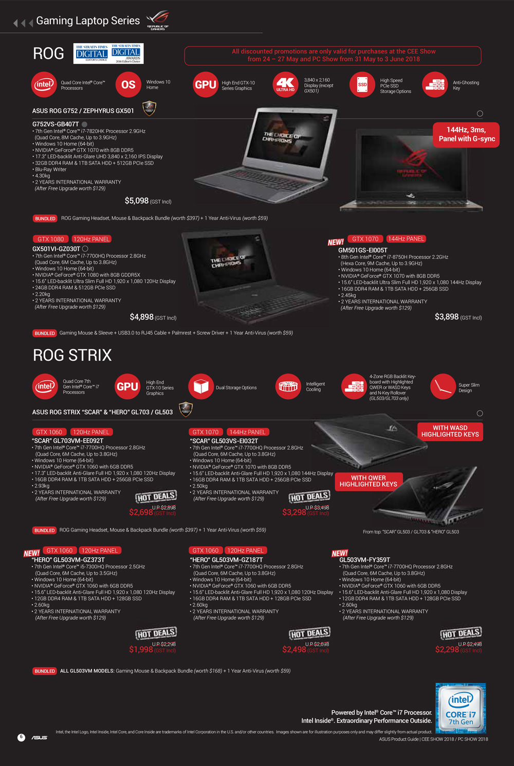 ASUS Product Guide - Pg 06 Brochures from CEE 2018 on Tech Show Portal ...